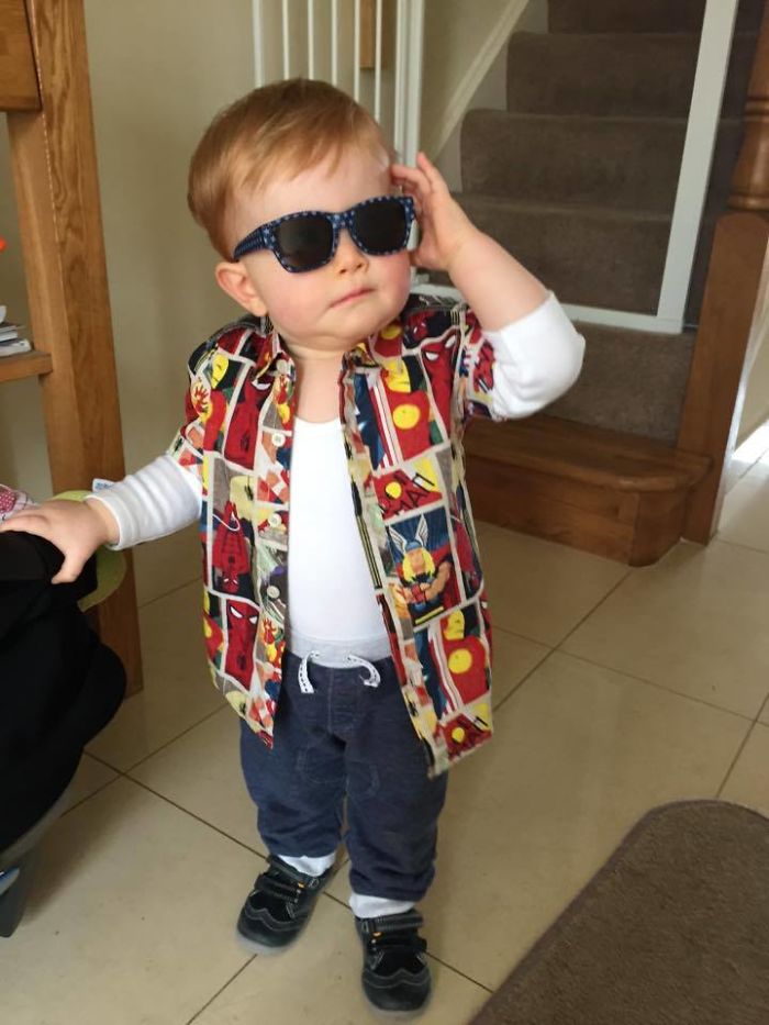 Dad hilariously fails to dress his baby, now wives are sharing their ...