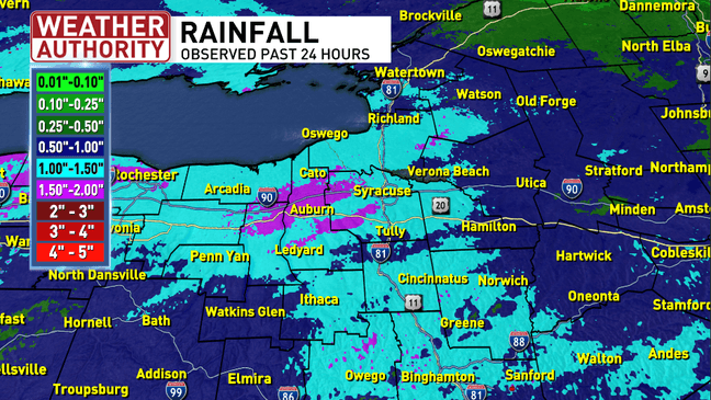 Another batch of widespread rain, improving Memorial Day, weekday warmup