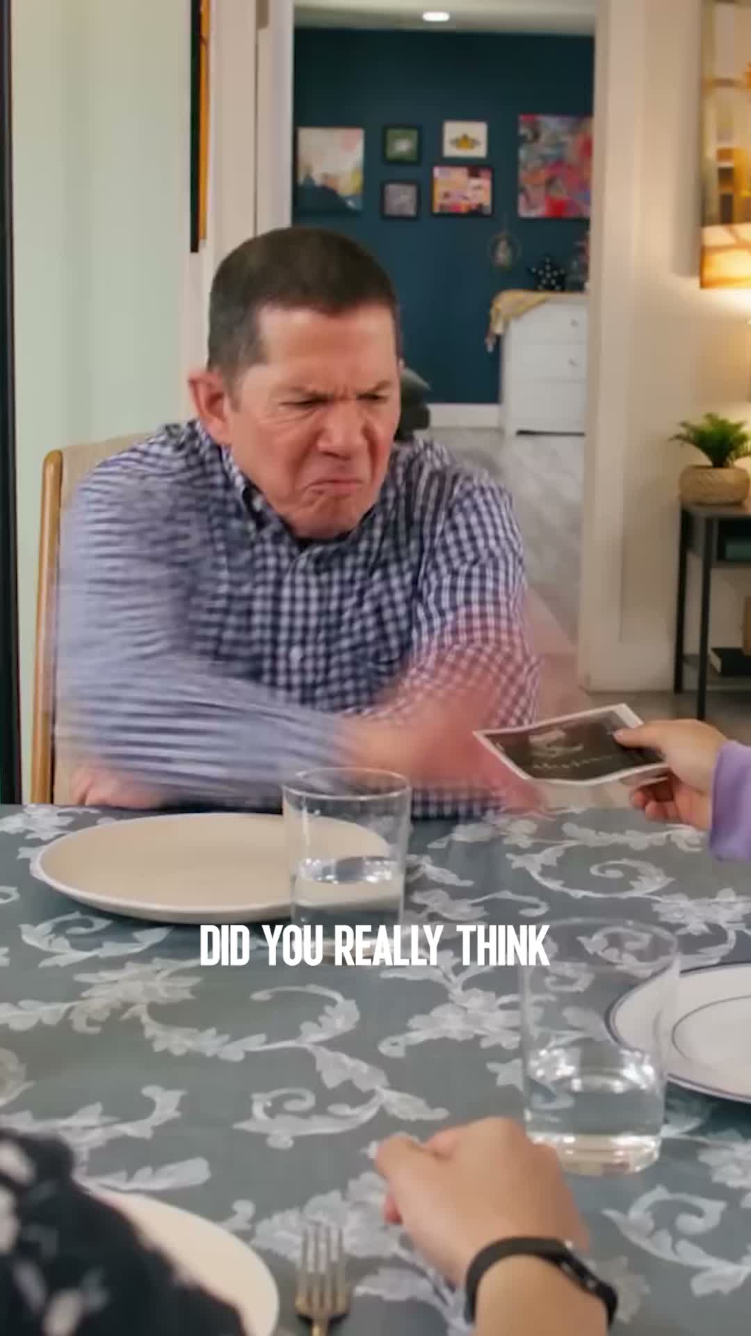 He apologizes to his daughter!