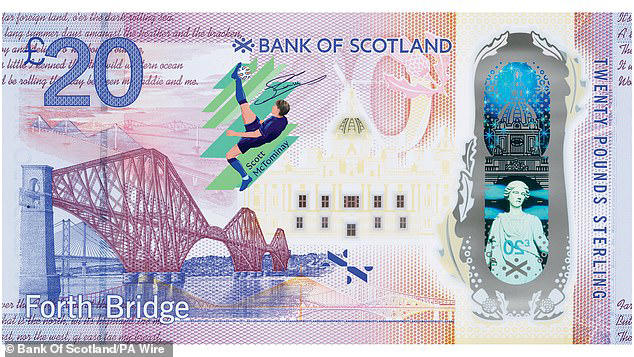 Scott McTo-money: New £20 note to feature an image of Scotland star's ...