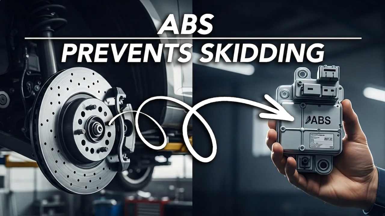 How ABS works in emergency situations