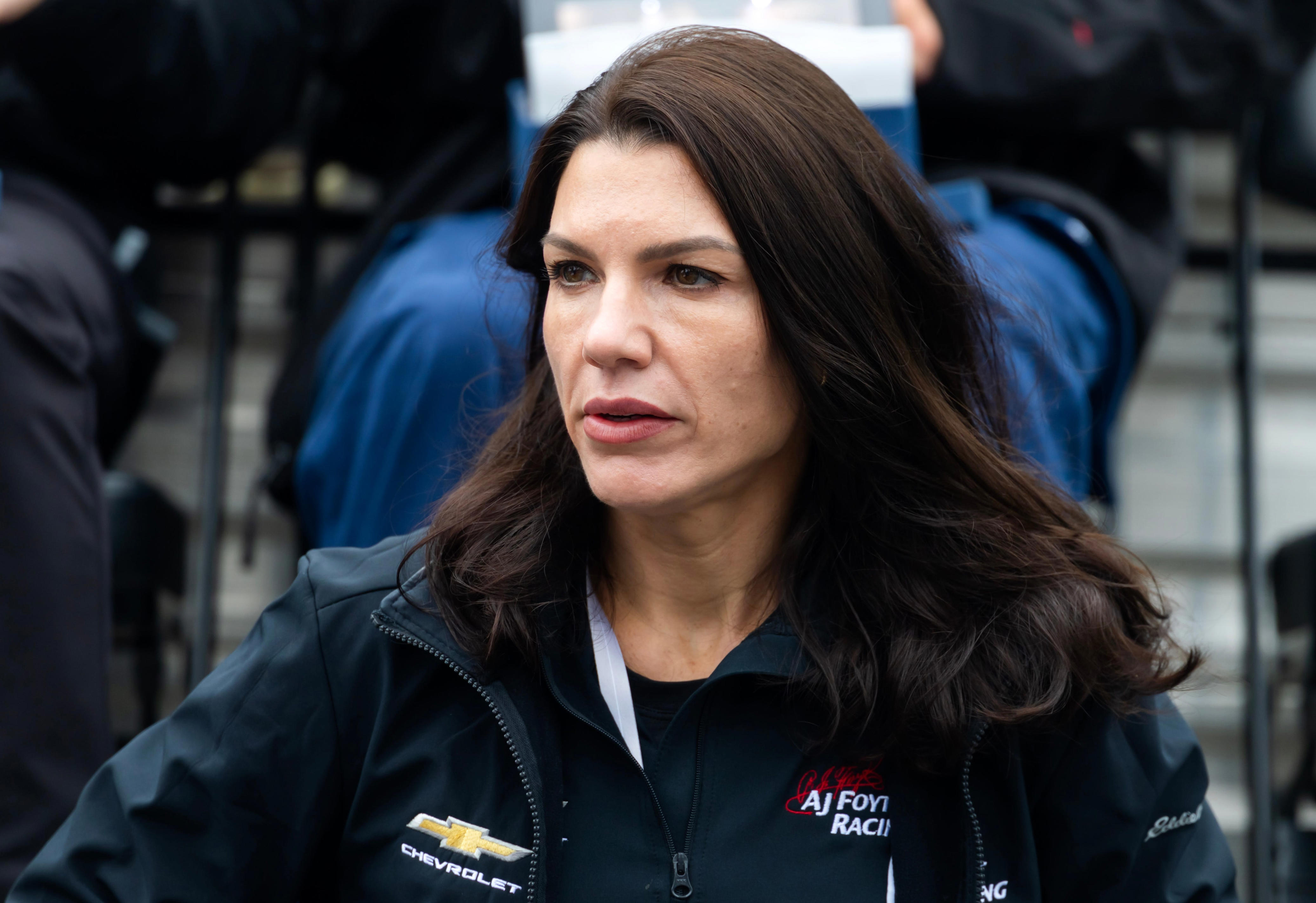 Katherine Legge unable to pull off double after early crash at Indy 500