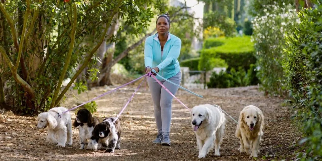 Oprah Winfrey säger att hundar räddade henne när livet rasade samman