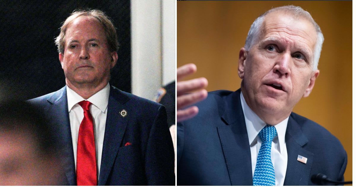 'Empty suit': GOP Sen Tillis unloads on Trump-backed Paxton in ...