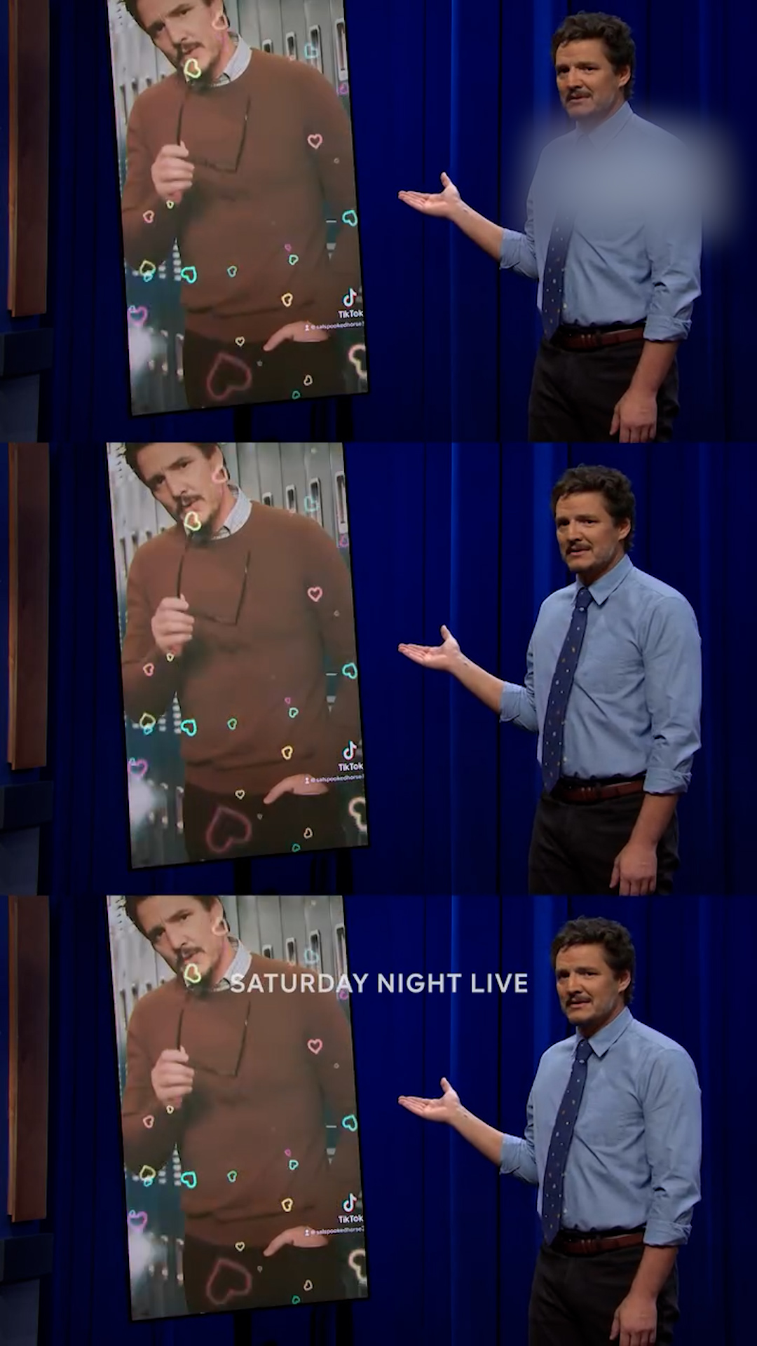 Pedro Pascal’s SNL teacher sketch turned into a full-on fancam fever dream