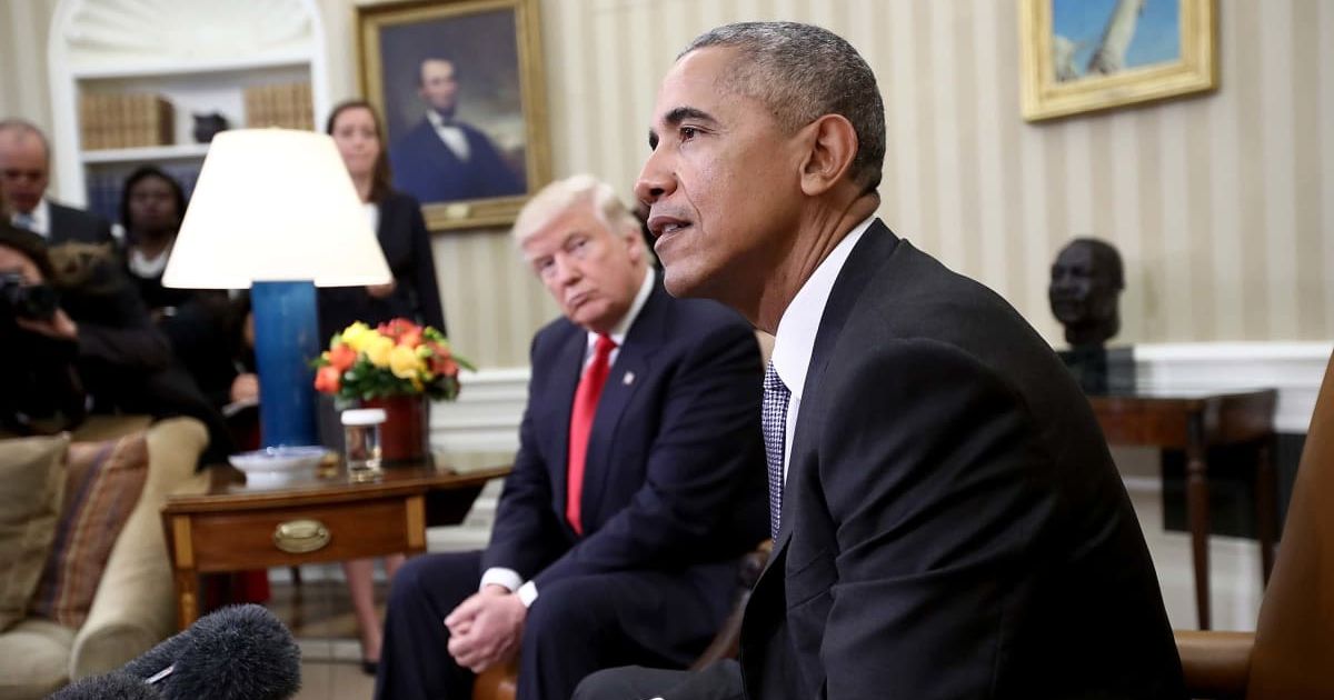 Trump criticizes Obama Iran deal, says blockade stays until Iran agrees ...