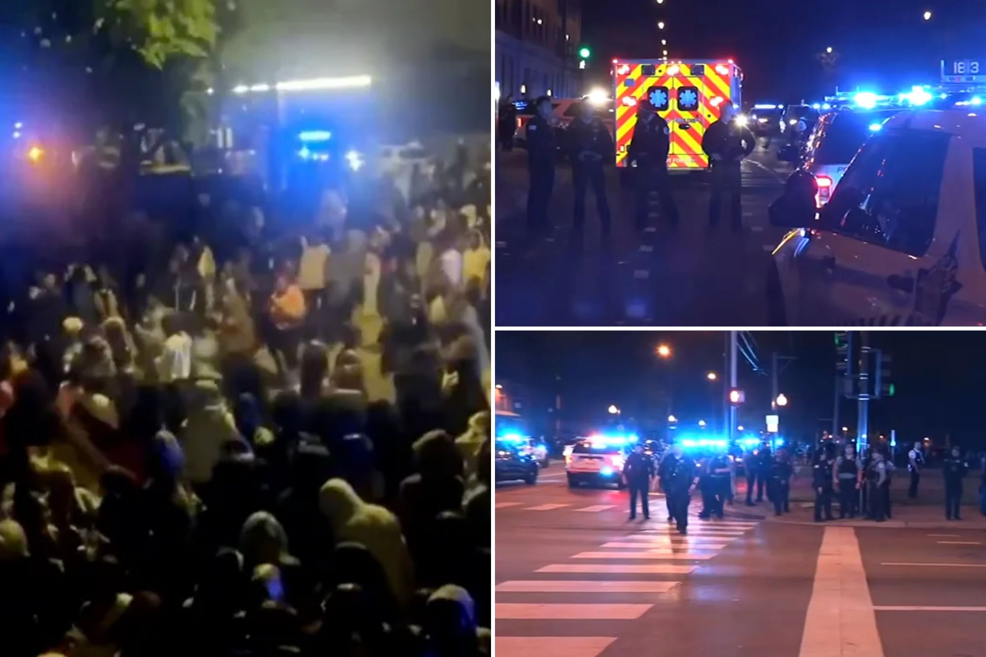5 officers struck by car after ‘teen takeover’ hits Chicago’s West Side ...