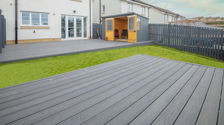 Composite decking weight vs. wood