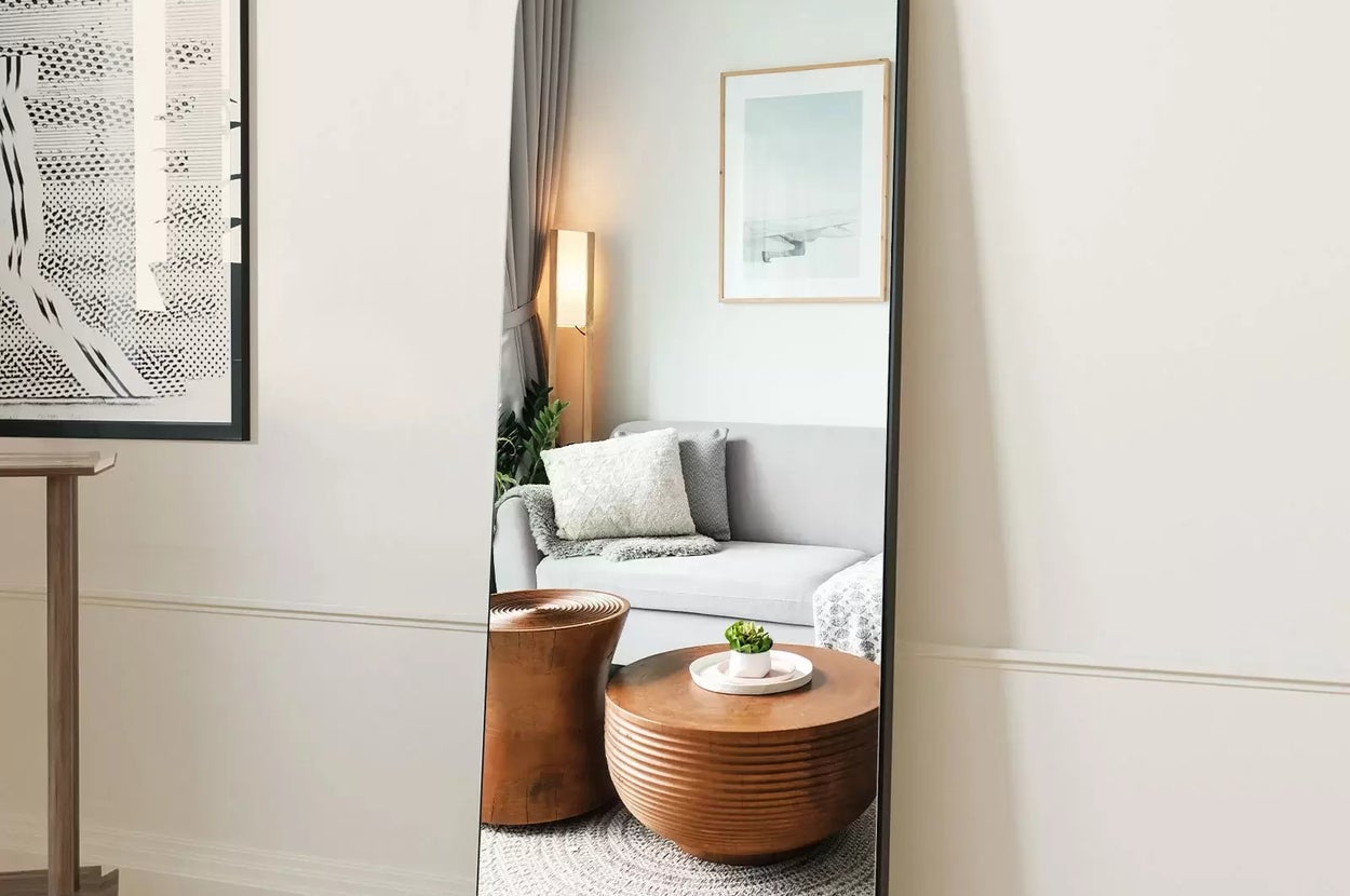 This elegant standing mirror has over 9,000 5-star reviews