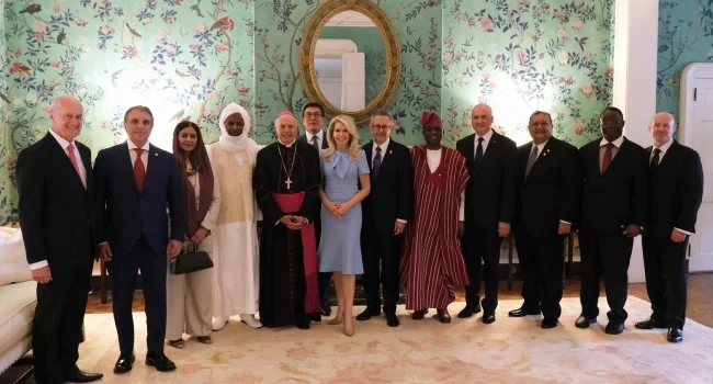 Photos: Ambassador to US Are meets Trump, presents credentials
