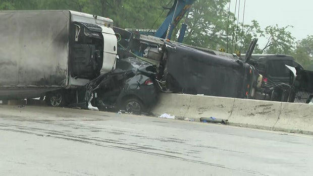 2 injured after tractor-trailer overturns onto SUV on I-80 in Bergen ...