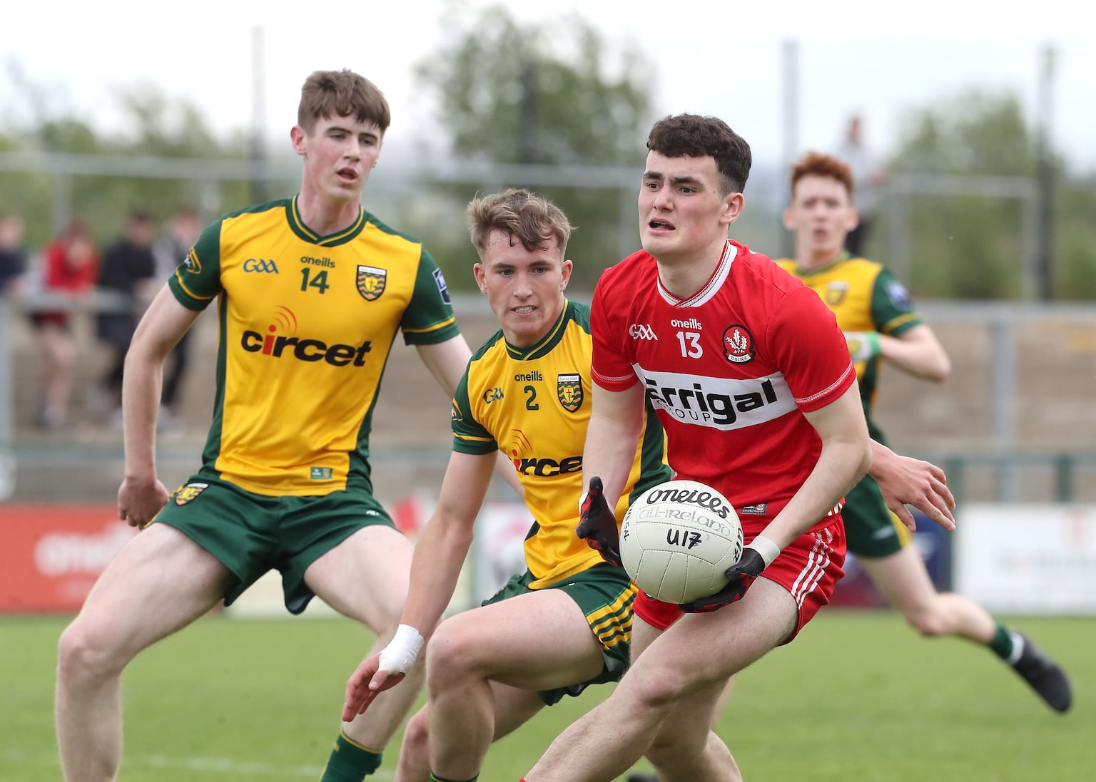 Derry minors seal ninth Ulster final place in 12 years with stoppage ...