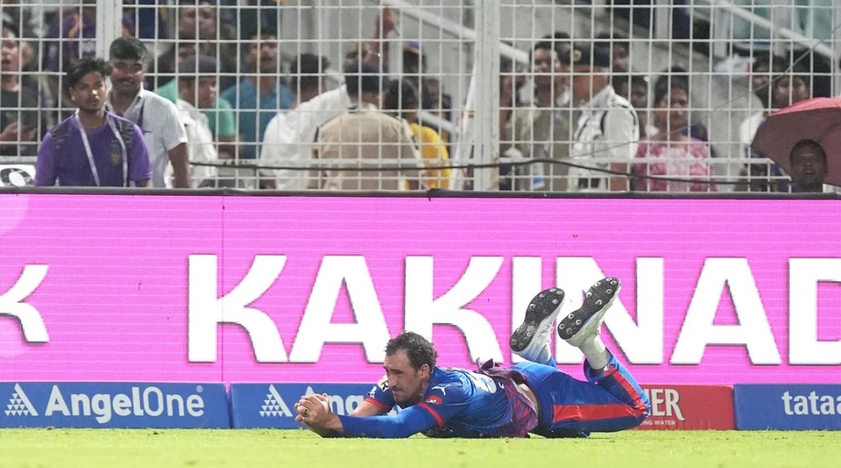 Manish Pandey shocked after Mitchel Starc dismissed KKR batter with a ...