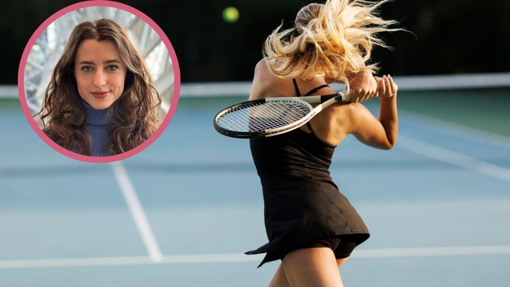 “I couldn’t even hold the tennis racket properly.”