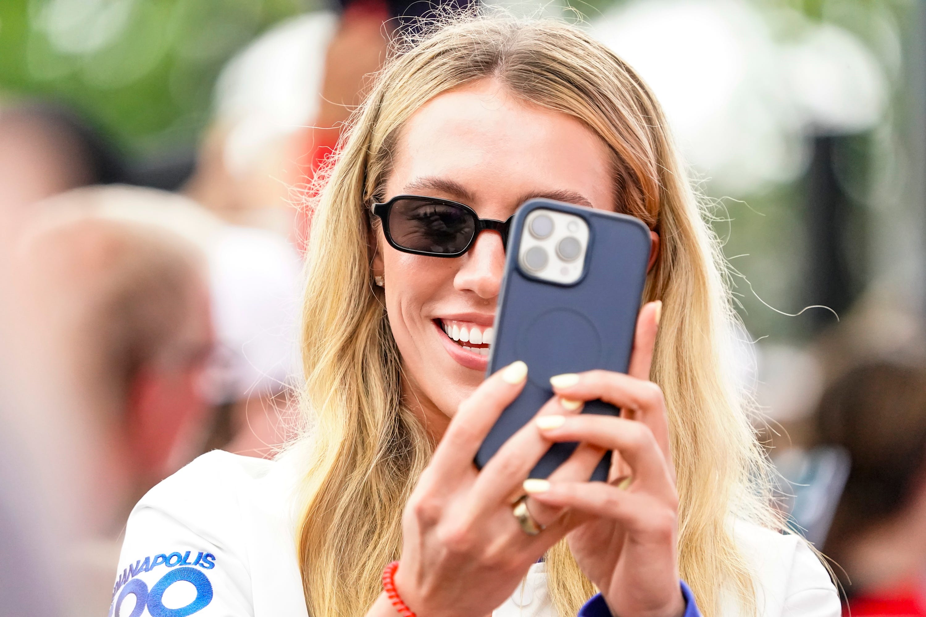 Fever’s Lexie Hull walks Indy 500 red carpet on Caitlin Clark’s big day