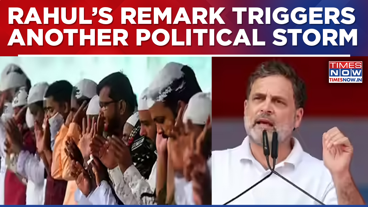 Congress MP Rahul Gandhi’s 'Muslim, not minority' remark ignites major ...