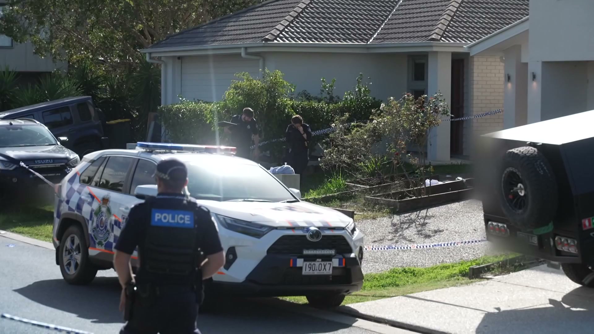 Man allegedly armed with gun shot dead by police north of Brisbane