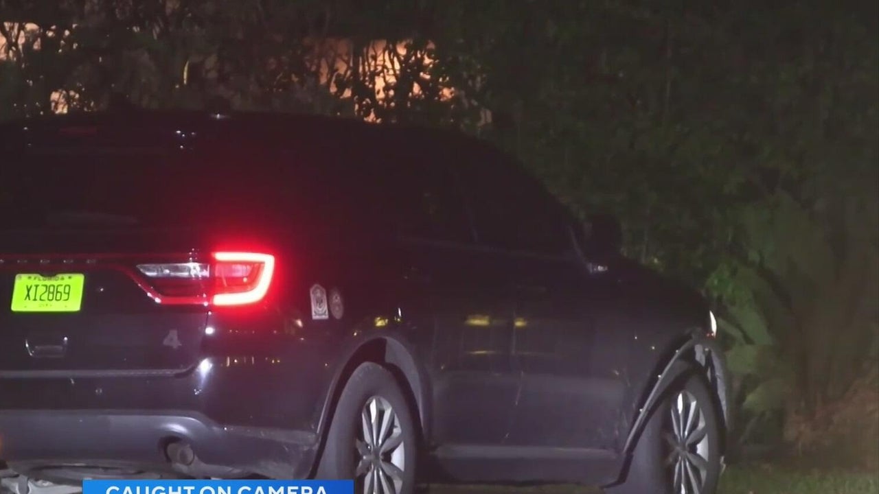 Caught on camera: Pinecrest police stop attempted car break-in, chase ...