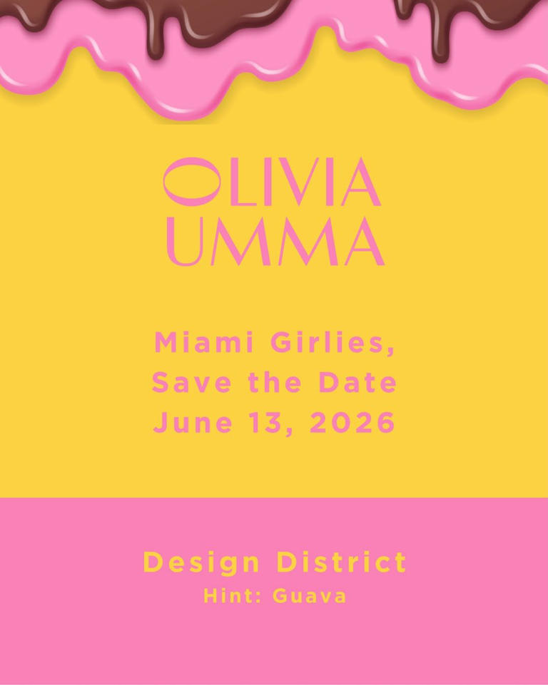 OLIVIA UMMA GUAVA POP-UP, MIAM