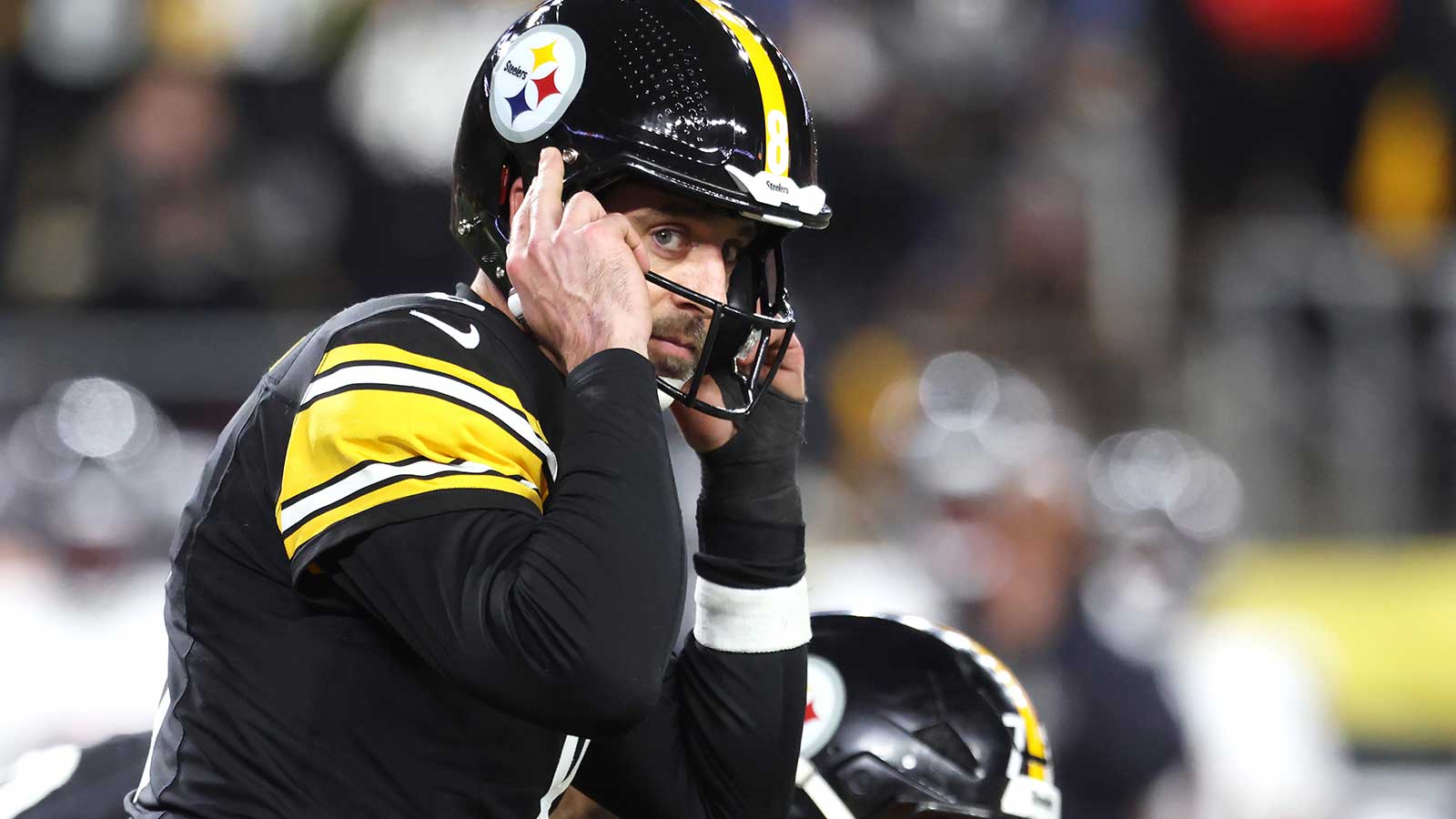 Mike Florio calls out Steelers’ Aaron Rodgers for ‘strangely combative ...