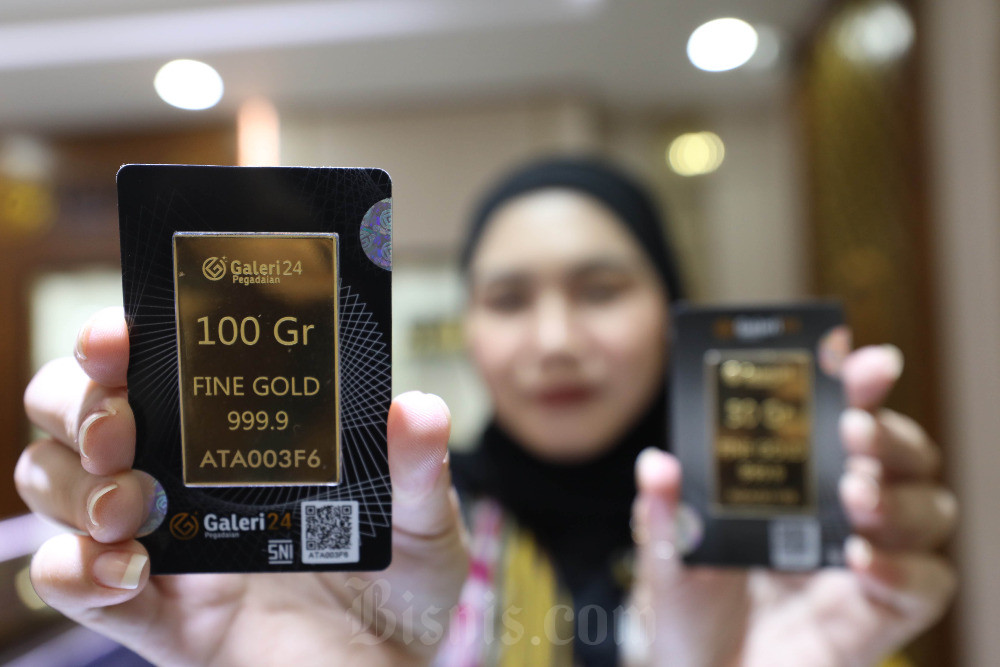 Harga buyback emas Antam, UBS & Galeri 24 di Pegadaian hari ini Senin ...