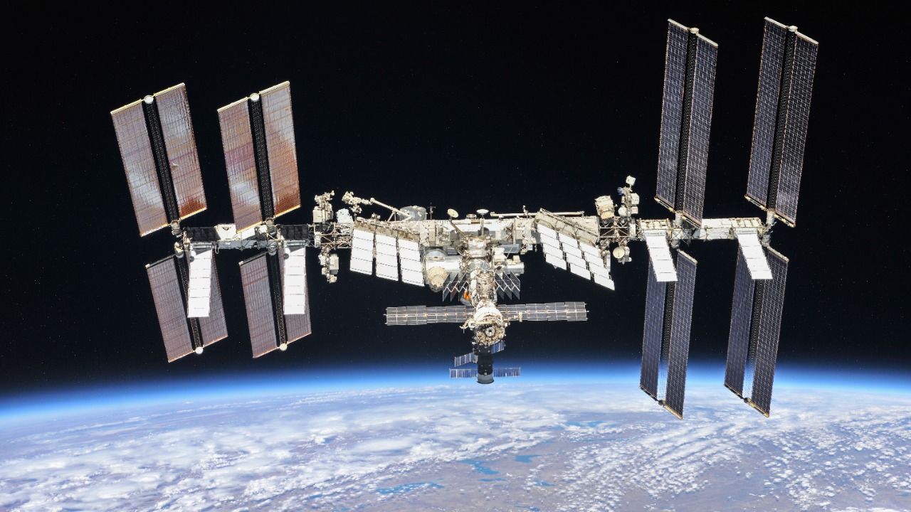 The space station just fired its thrusters to dodge orbital debris yet ...