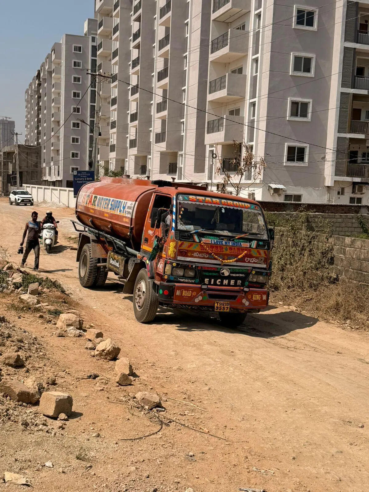 Osmannagar, Tellapur, hit by illegal borewell water trade