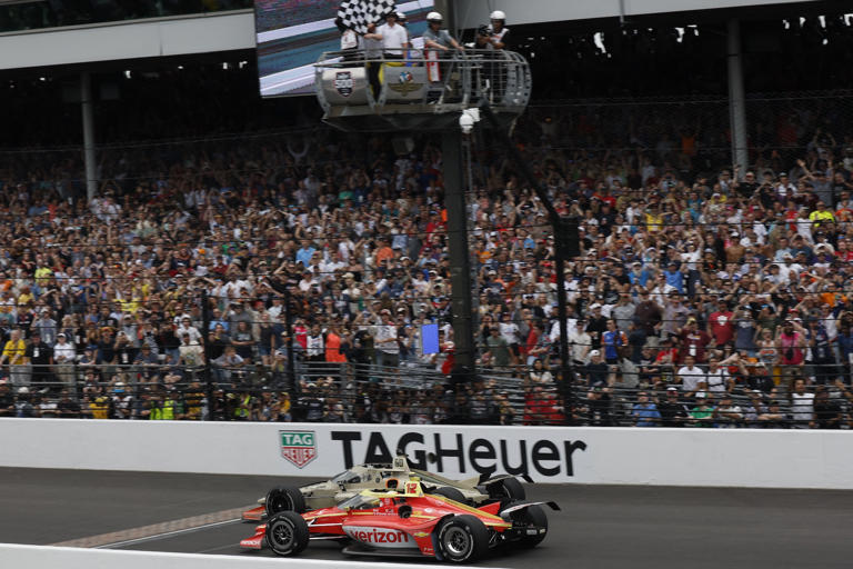 Felix Rosenqvist wins the 2026 Indy 500