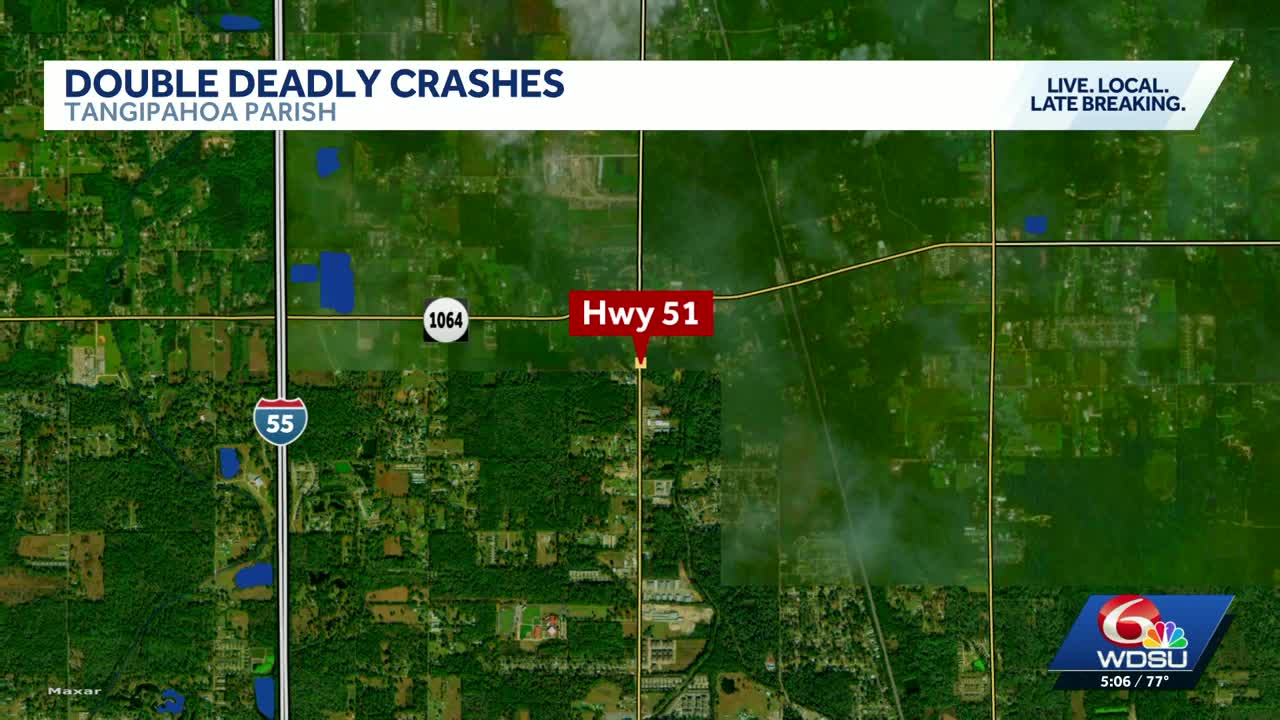 Louisiana State Police investigating double deadly crashes in ...