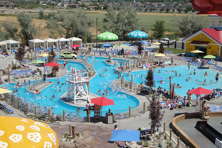 Swimmer, 68, chokes, scratches boy at water park after he splashes her ...