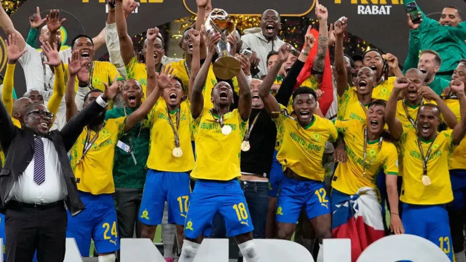 Mokoena screamer seals CAF Champions League glory for Sundowns in Morocco