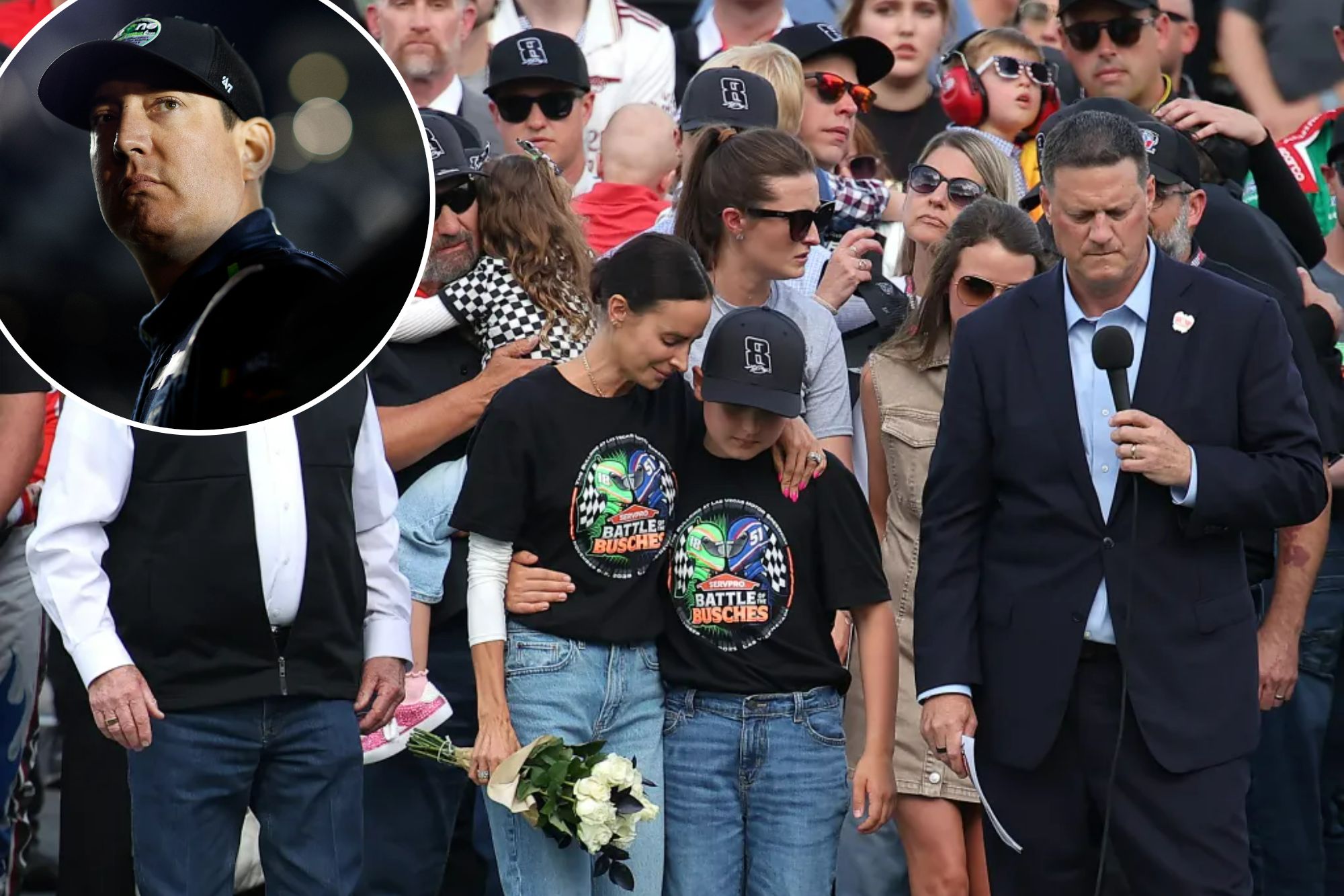Kyle Busch’s wife, kids make first public appearance since racer's ...