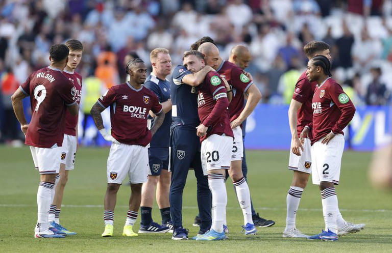 Soccer-West Ham relegated, Arsenal lift Premier League trophy on ...