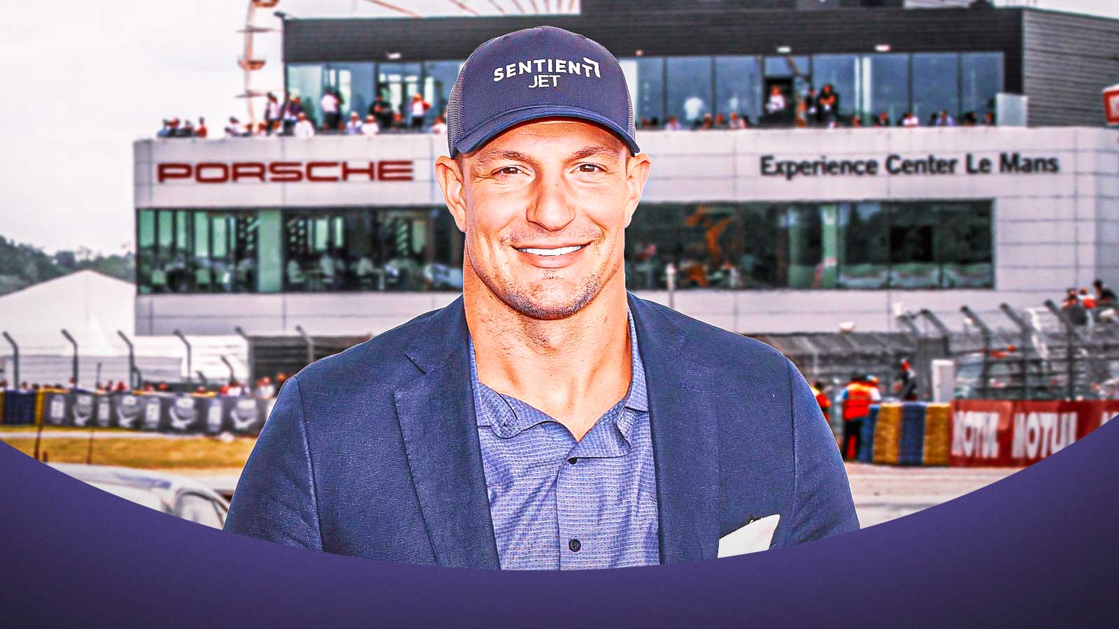 Rob Gronkowski loses marbles in 'Snake Pit' as dancers go wild next to him