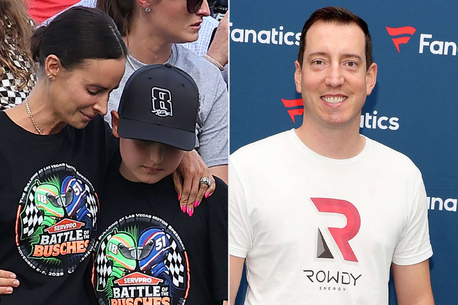 Kyle Busch's wife, kids, parents and brother gather at Coca-Cola 600 ...