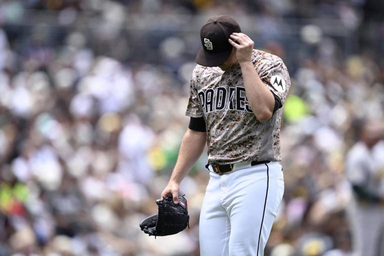 Athletics jump on Michael King, Padres can't bounce back in series ...