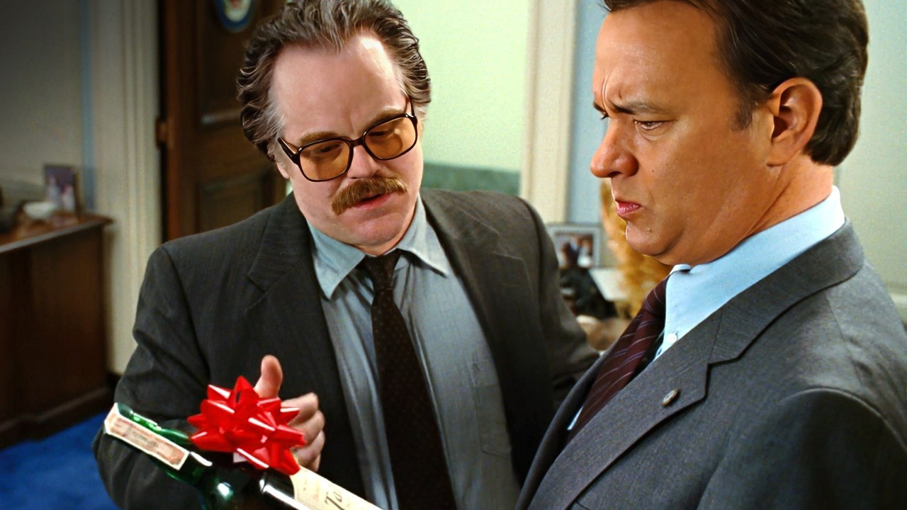 Bugging the Scotch (Tom Hanks) Charlie Wilson's War