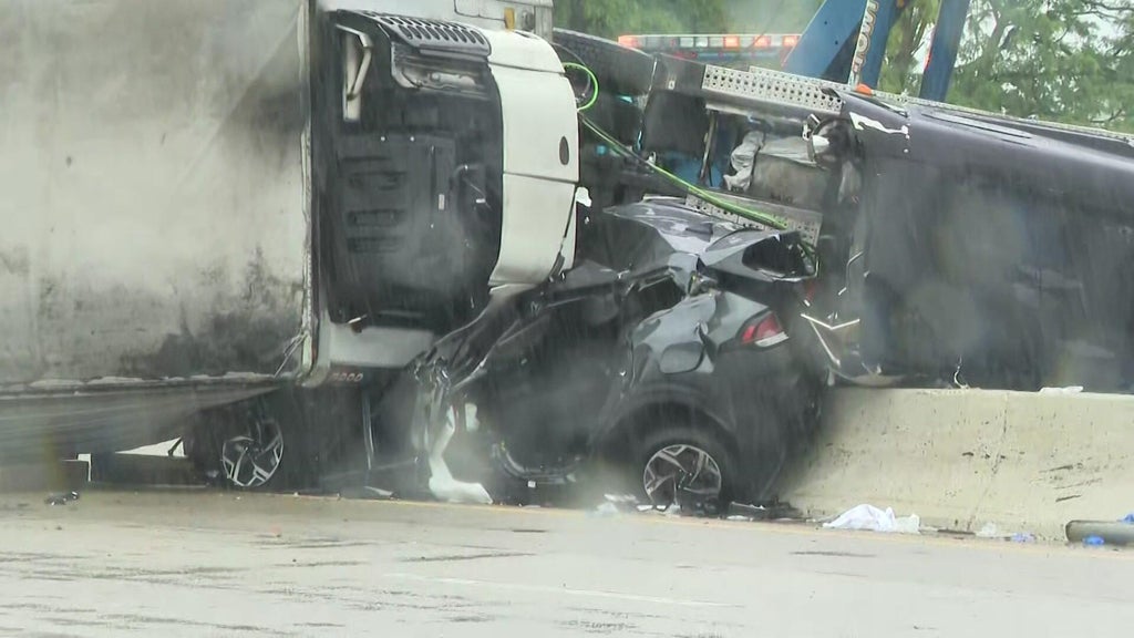 2 injured after tractor-trailer overturns onto SUV on I-80 in Bergen ...