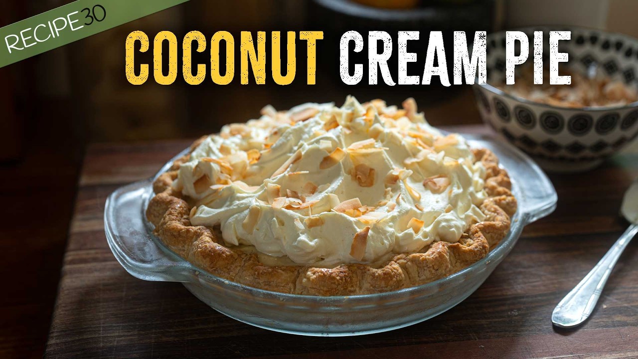The ultimate coconut cream pie recipe