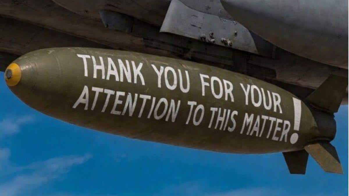 Fresh US attack on Iran ahead? Trump shares AI bomb image amid peace ...