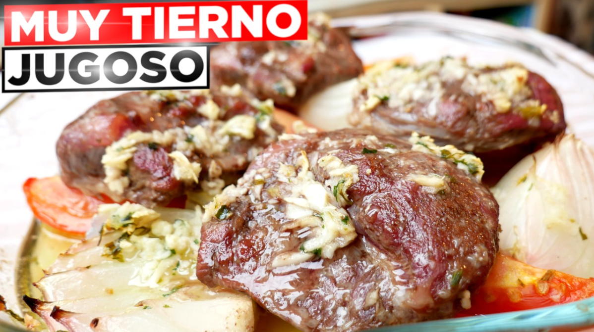 Carrillera de cerdo al horno la carne más tierna y jugosa