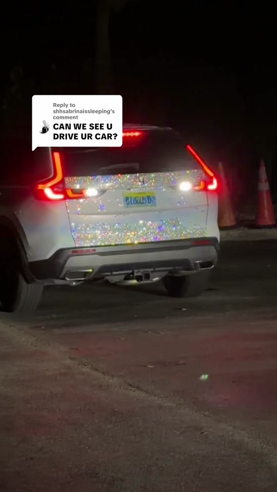 Bedazzled Rhinestone Car Reveal Custom Ride