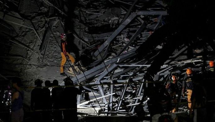 Angeles building collapse leaves 3 dead as search for 18 continues