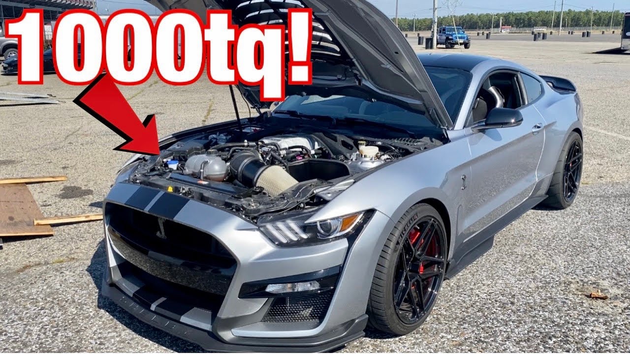 1st built DCT 2020 GT500 1/4 mile! 1000 wheel torque capability!