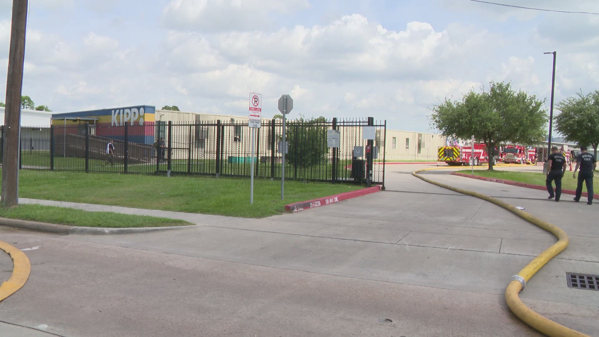 HFD investigating what sparked fire at KIPP Dream Prep campus