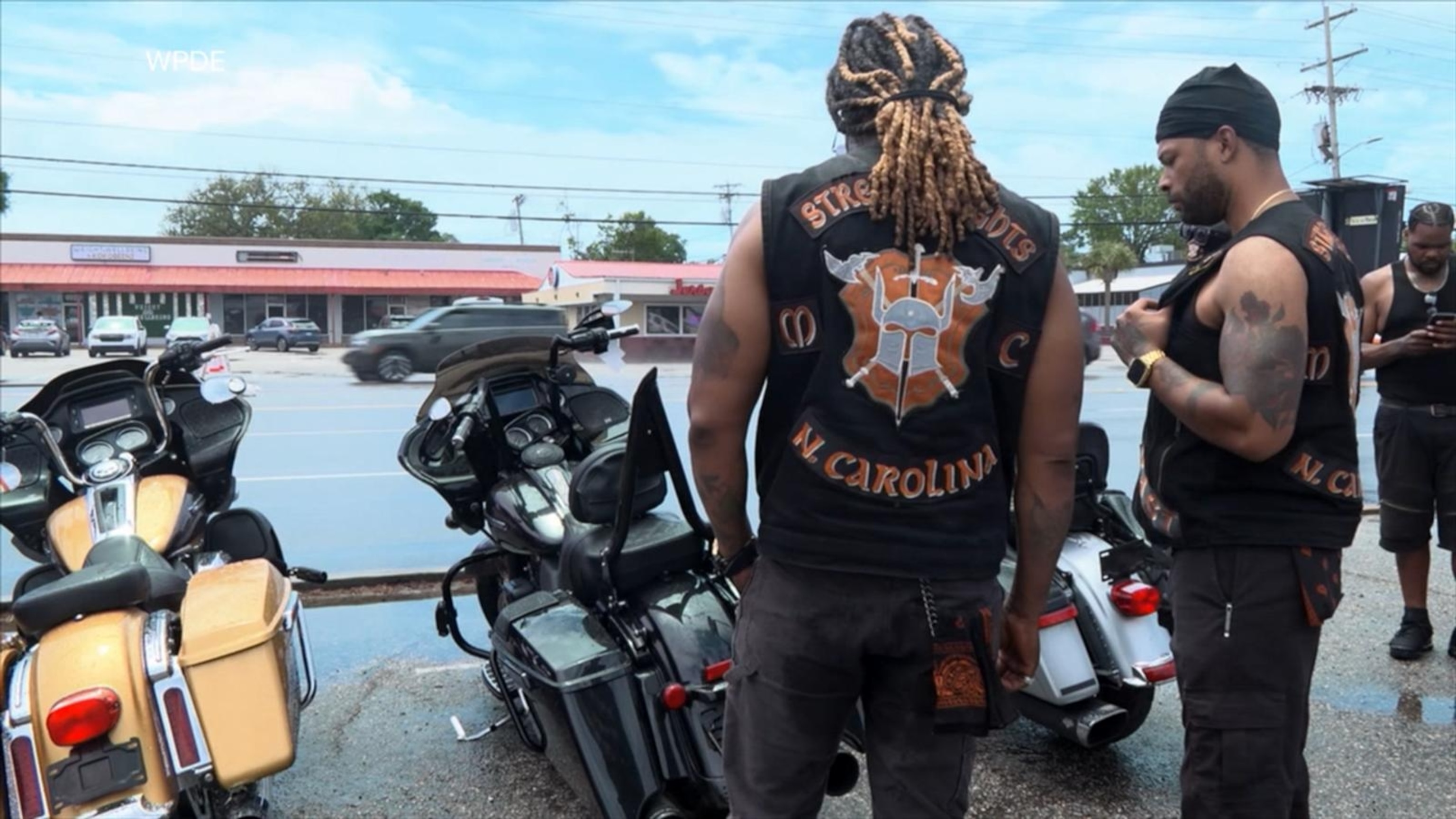Stampede at a South Carolina bike festival