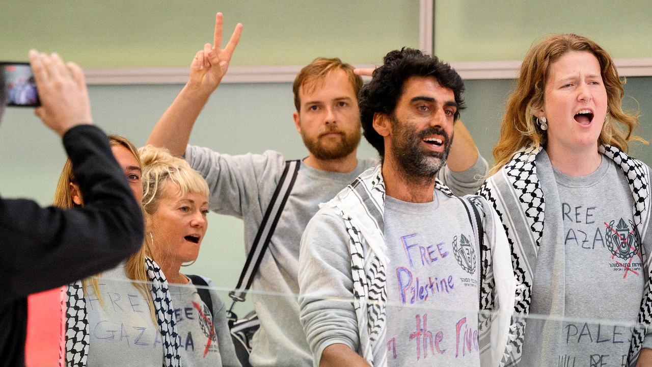 'Absolute hell': Emotional return for flotilla group