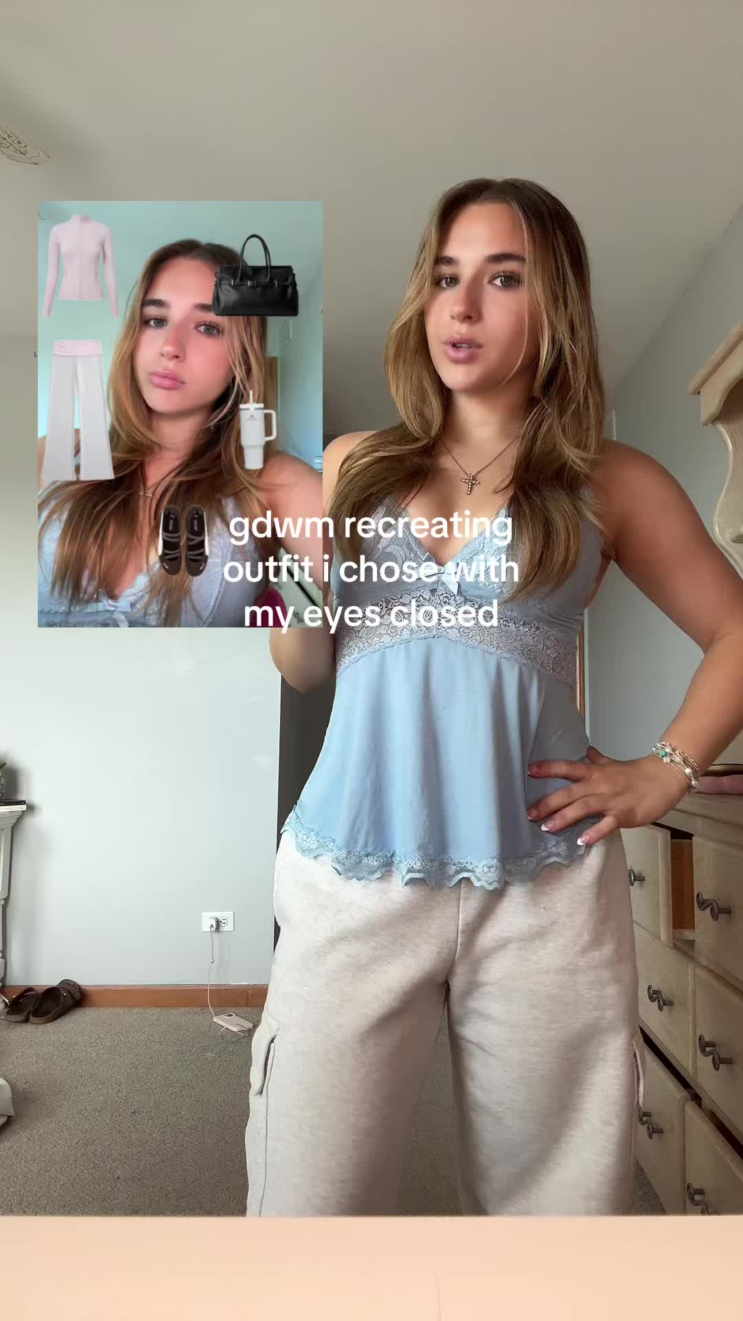 The outfit recreation challenge that took an unexpected turn