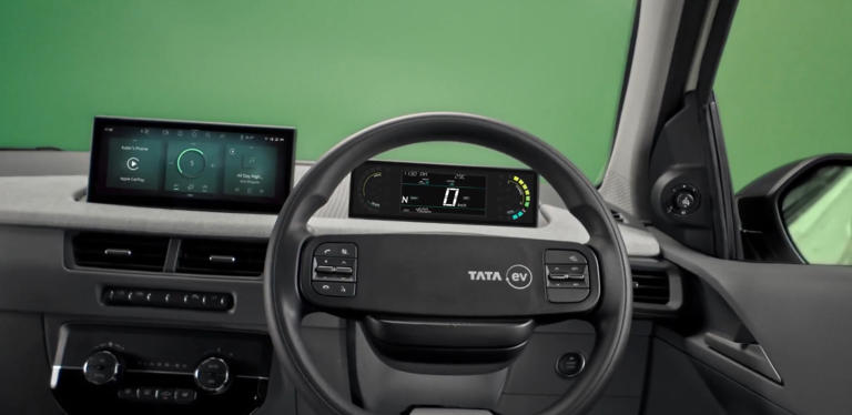 Tata Tiago EV interior revealed ahead of May 28 launch