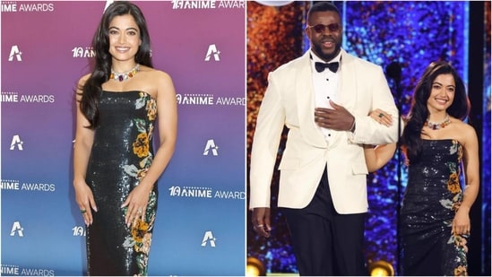 Rashmika Mandanna makes a glamorous return to Anime Awards 2026 in ...